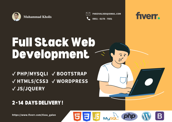 Make Responsive Website From Scratch Using Html Css Php And Mysql By Tissugalon Fiverr