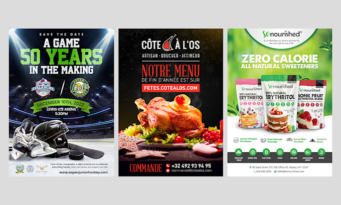 Design promotional posters and ads for your social media by Designer ...