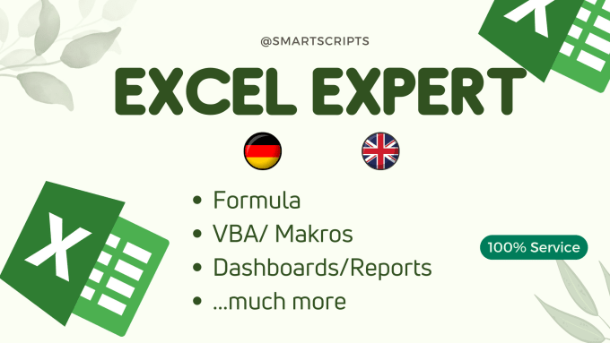 Excel Vba Formulas Automation And Macro Expert By Smartscripts Fiverr