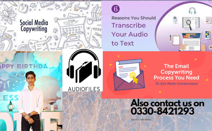 Be your personal copy writer or transcriber by Ibraramin555 | Fiverr