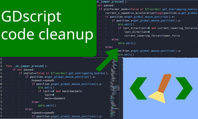 Clean your godot code by Void_games | Fiverr