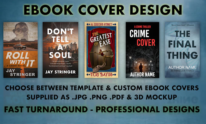 Create custom ebook covers for you by Jaystringer | Fiverr