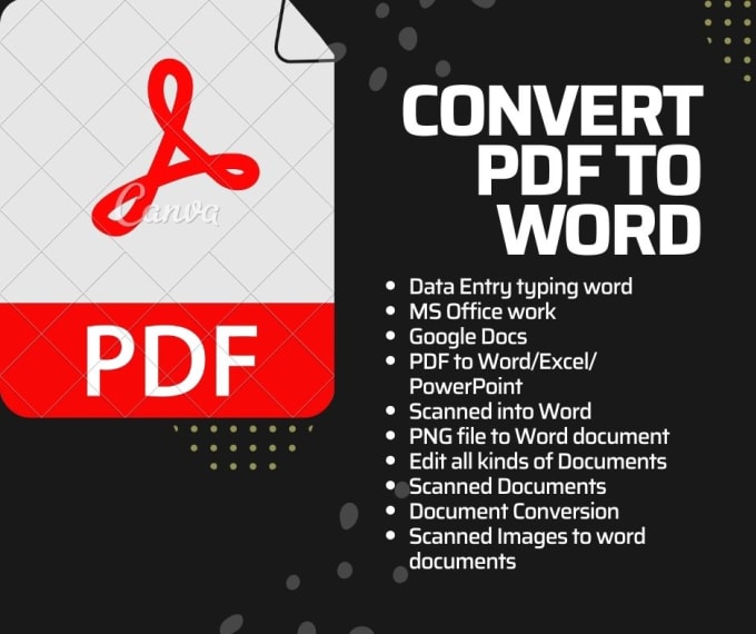 Retype or convert scanned pdf into word by Rhenesa_ferrer | Fiverr Retype or convert scanned pdf into word by Rhenesa_ferrer | Fiverr