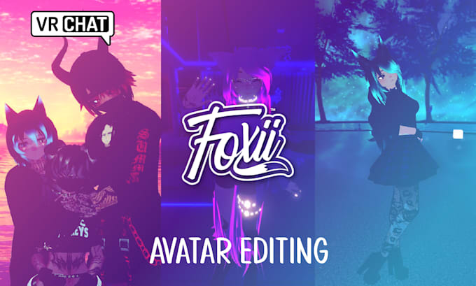 Edit your vrchat avatar by Foxii_80848 | Fiverr