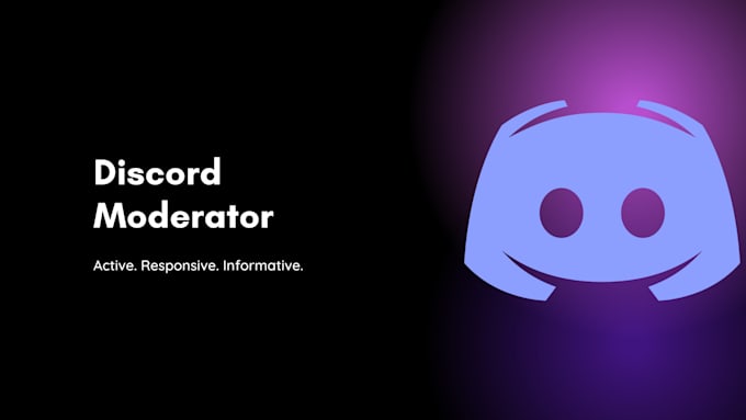 Be your discord moderator by Jellacortes | Fiverr