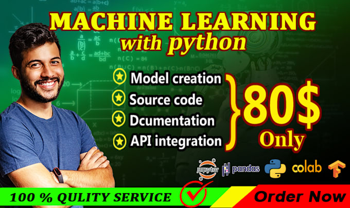 Do machine learning and deep learning python projects by Kavindu_damsith | Fiverr