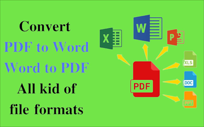 Do conversion of pdf files by Cheekorose | Fiverr