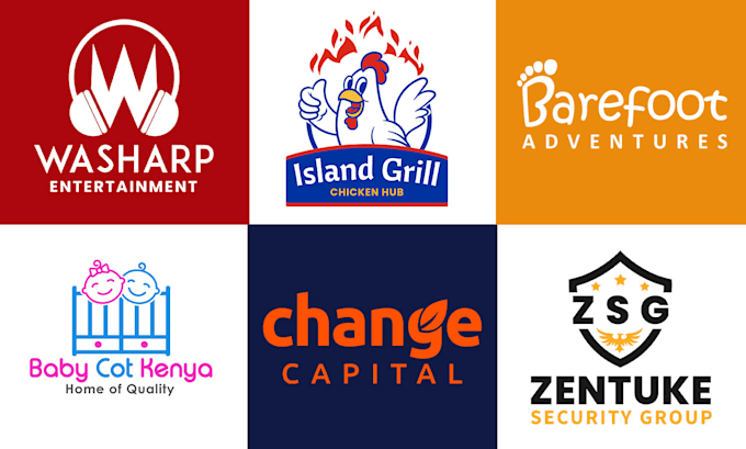Design an outstanding logo for your brand by Gorobrands | Fiverr
