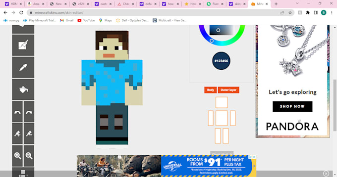 Make you a custom minecraft skin by Bryansykes | Fiverr