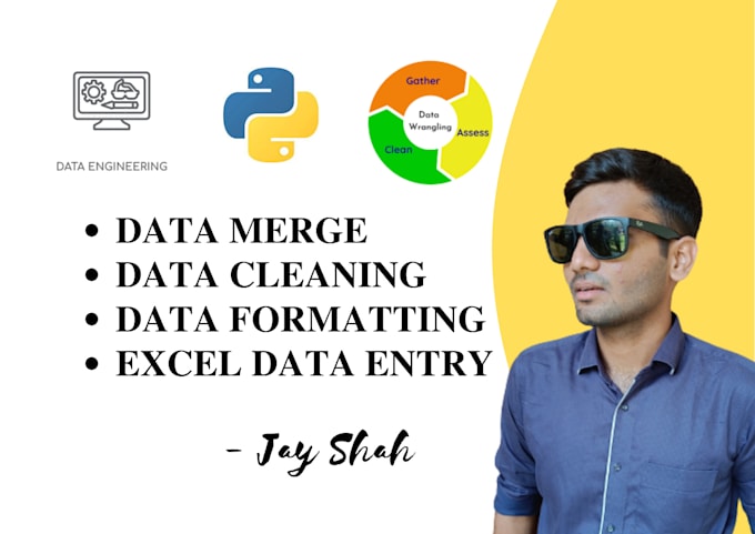 Do Data Cleaning Data Wrangling Or Visualization In Python By Jayshah23