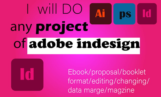Do any adobe indesign work by Tanziladesigner | Fiverr