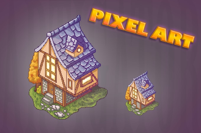Draw beautiful,unique pixel art assets by Artigator | Fiverr