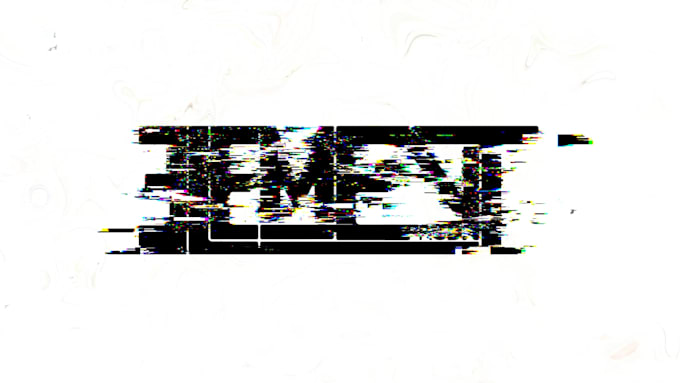 Create a modern glitch animation with a logo reveal by Elementprod | Fiverr