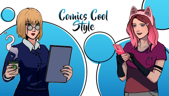 Create a cool comic for you by Eugeniaartist | Fiverr