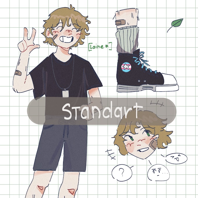 Draw ocs object or character illustration by Qwerin | Fiverr