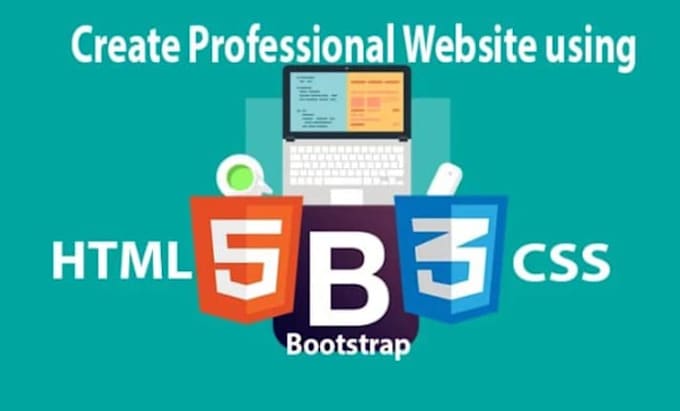 Develop a responsive bootstrap website with html5 and css3 by Muheebgo ...