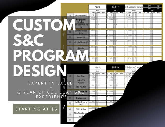 Design custom workout cards by Torin_shanahan | Fiverr