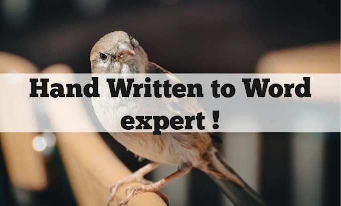 Convert hand written to word by Subashbabu984 | Fiverr Convert hand written to word by Subashbabu984 | Fiverr