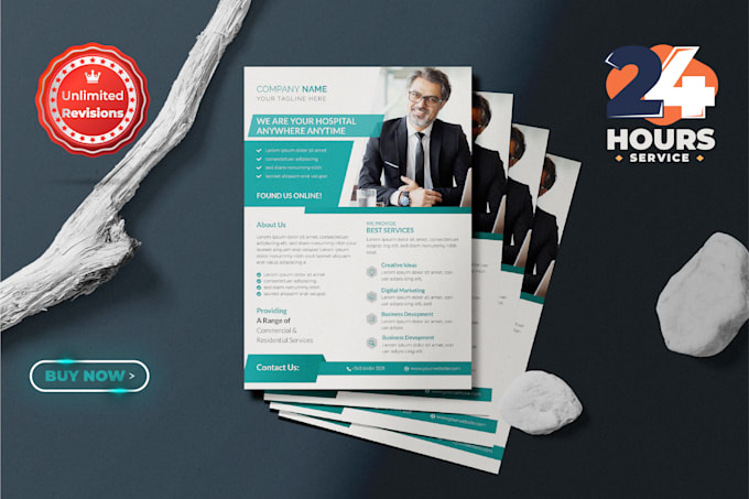 Design flyer, one pager, sell sheet, price list, product catalog, media ...