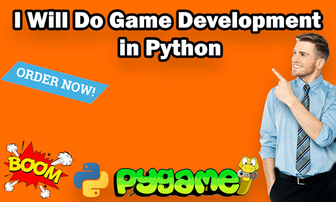 Do game development in python by Maverick_18 | Fiverr