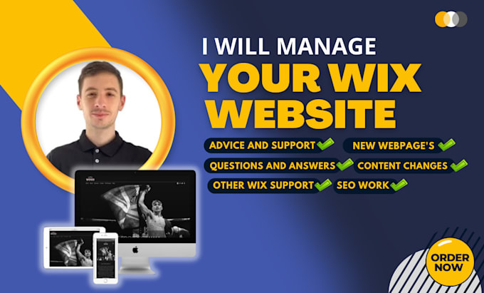 Manage your wix website by Speciallity | Fiverr