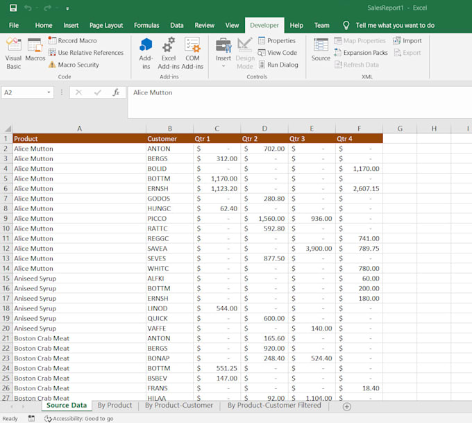 Help you develop excel macros and formulas by Nitishm08 | Fiverr