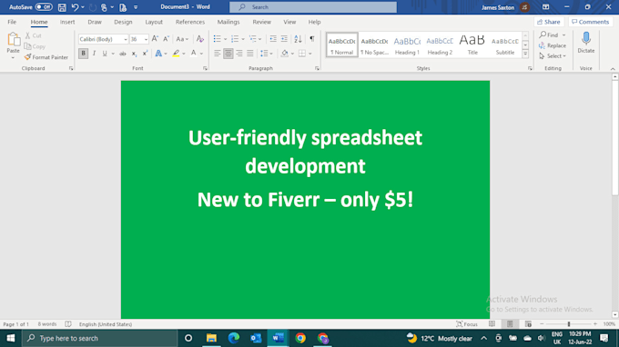 Create user friendly excel spreadsheets by Jamess27 | Fiverr