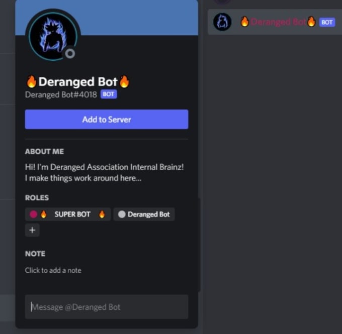 Build a simple discord bot by Xxdeew | Fiverr Build a simple discord bot by Xxdeew | Fiverr