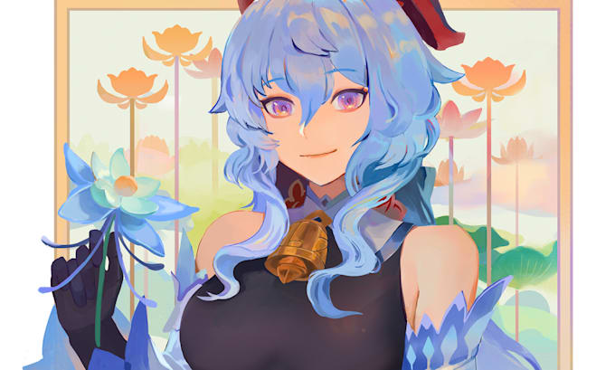 Draw anime style fanarts, ocs, illustrations by Niwa0draws | Fiverr