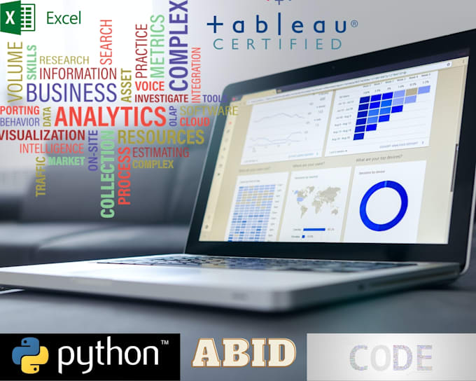 Do data analysis and visualization in python, tableau, excel by ...