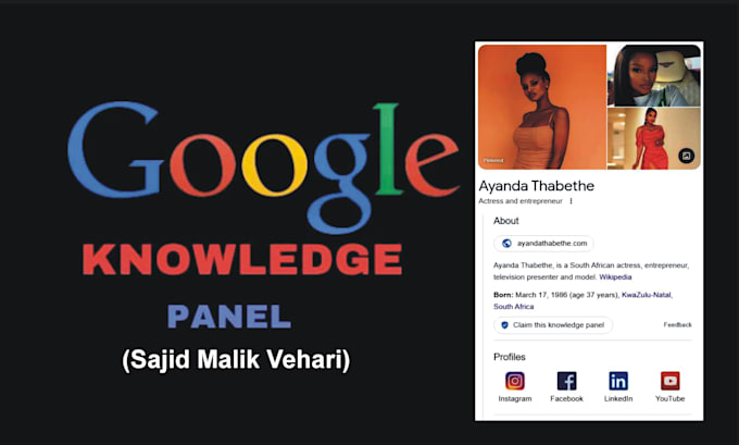 Create google knowledge panel or knowledge graph by Sajid_101 | Fiverr