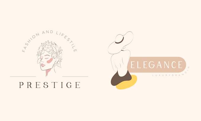 Draw an glamorous, elegant line logo design by Simple1guy | Fiverr