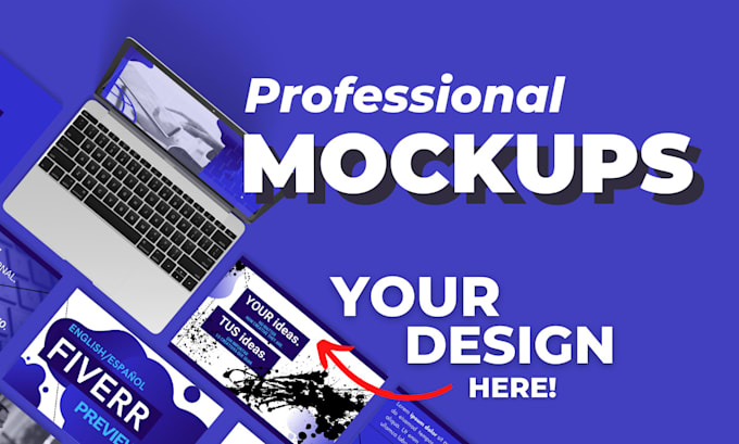 Create realistic and professional mockups with your design by ...