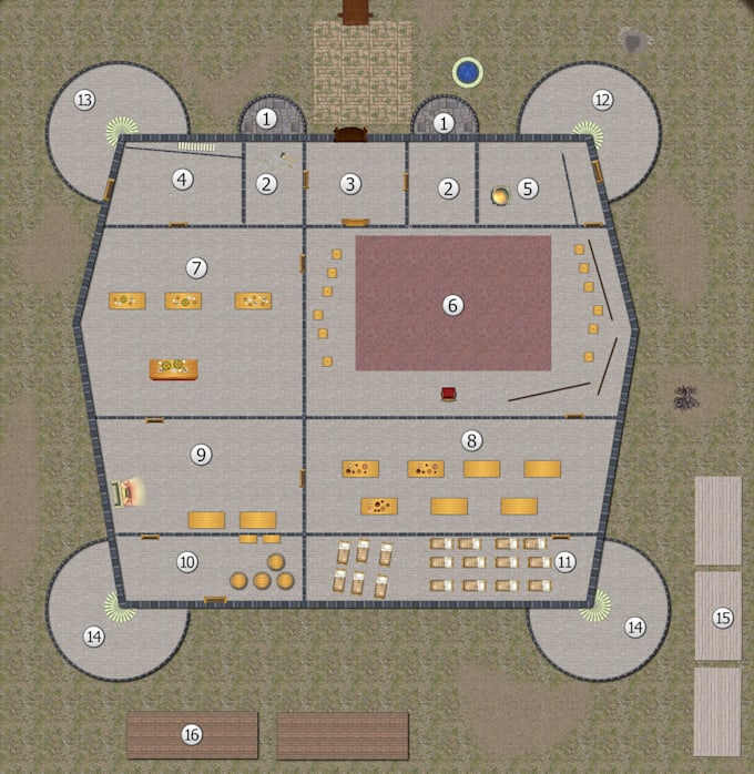 Create a customized rpg map by Joannag218 | Fiverr