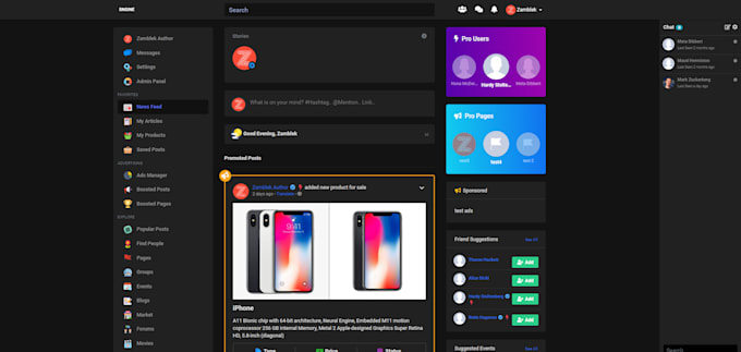 Install, configure your sngine or wowonder php script 1 theme 1 plugin ...