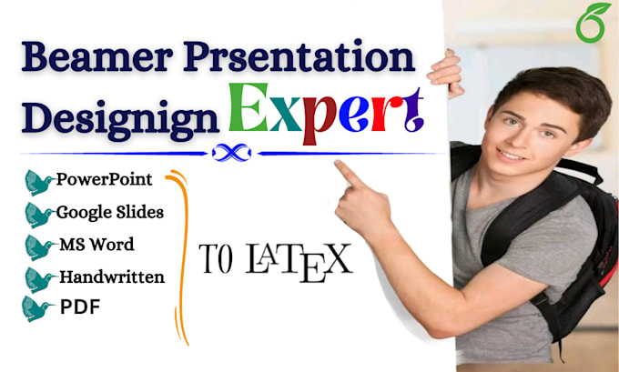 Design beautiful presentation slides in latex beamer by Math1_tutor | Fiverr