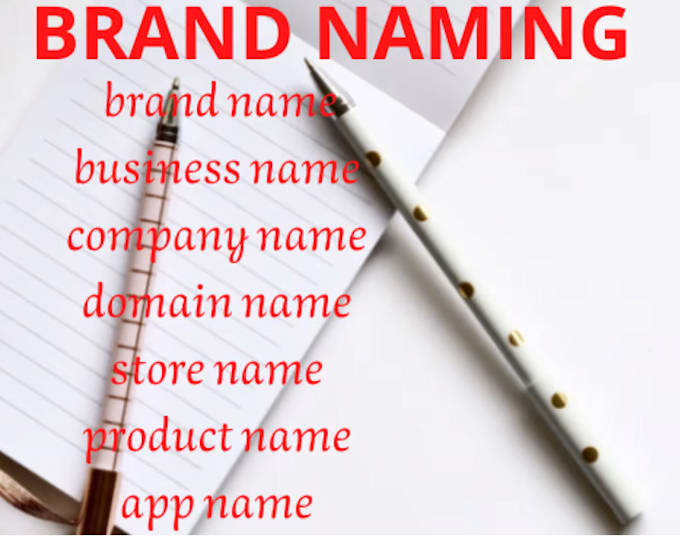 Develop unique brand name ideas by Brand_db | Fiverr