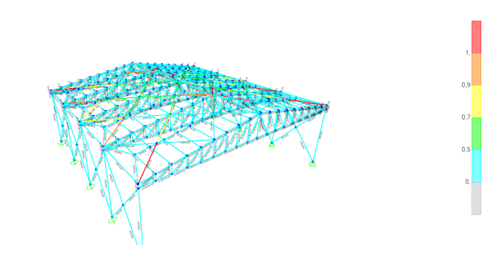 Do structural analysis, design in sap2000 by Furkandemir027 | Fiverr