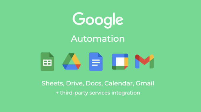 Automate your google sheets, drive, gmail, calendar by Facumg | Fiverr Automate your google sheets, drive, gmail, calendar by Facumg | Fiverr