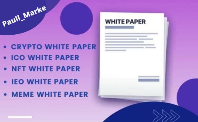 Design nft whitepaper, nft gaming white paper, nft crypto white paper ... Design nft whitepaper, nft gaming white paper, nft crypto white paper ...