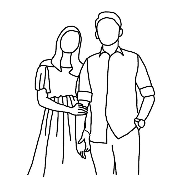 Turn your photo into line art by Claireadolph658 | Fiverr