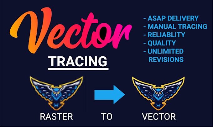 Do vector tracing, vectorize image, convert logo to vector by Aoleksi ...
