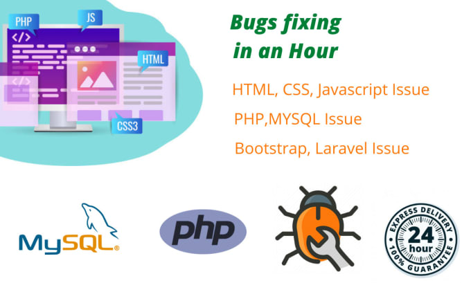 Fix Html Css Js Bootstrap Php Issues In An Hour By Raonak58 Fiverr