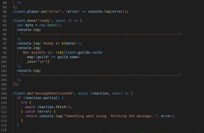 Create A Discord Bot Using Discordjs By Notklairm Fiverr