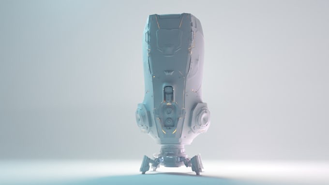 Render high quality, realistic hard surface 3d model by Buddlayali | Fiverr