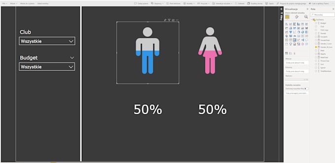Create power bi report with custom vector svg graphic by Super_bi_ | Fiverr
