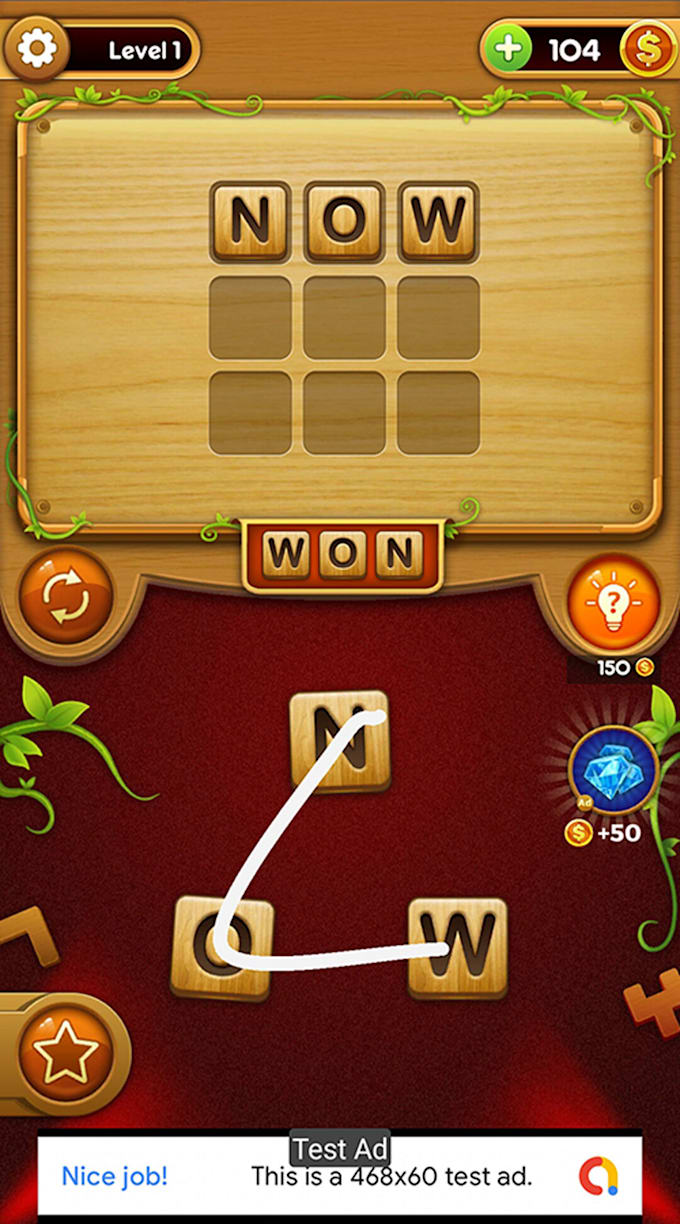 Develop a word connect unity game by Greenpeters | Fiverr