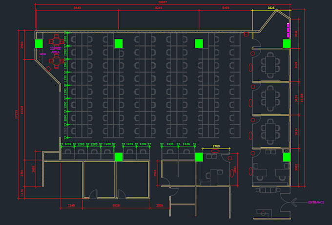 Make an autocad plan through measurements and photos by Anselquibilan ...