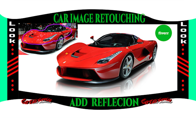 Car photo editing, retouching, reflection in photoshop by ...
