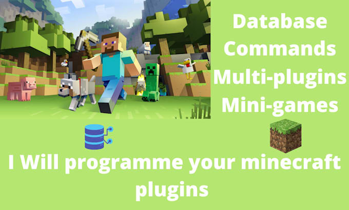 Programme your minecraft plugins by Osarel | Fiverr